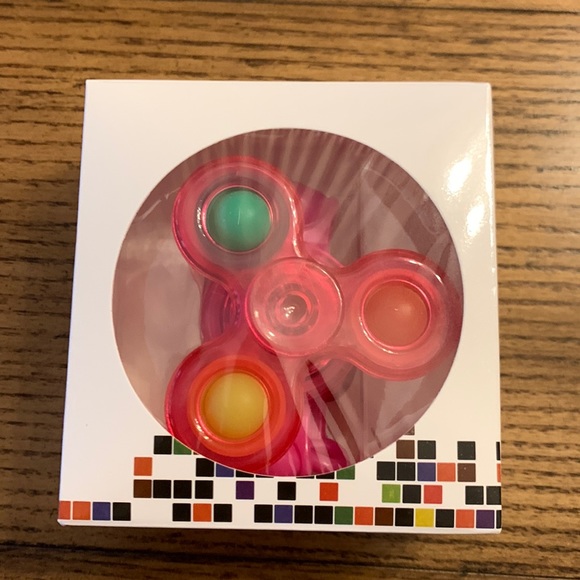 Toys | 3 For 1nwt Fidget Spinner Light Up Pop It Bracelet | Poshmark